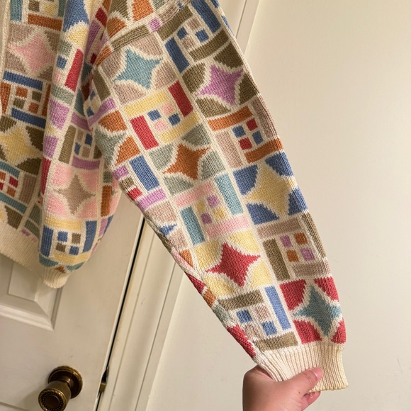 christine foley | Sweaters | Vintage Christine Foley 99s Star Motif ...